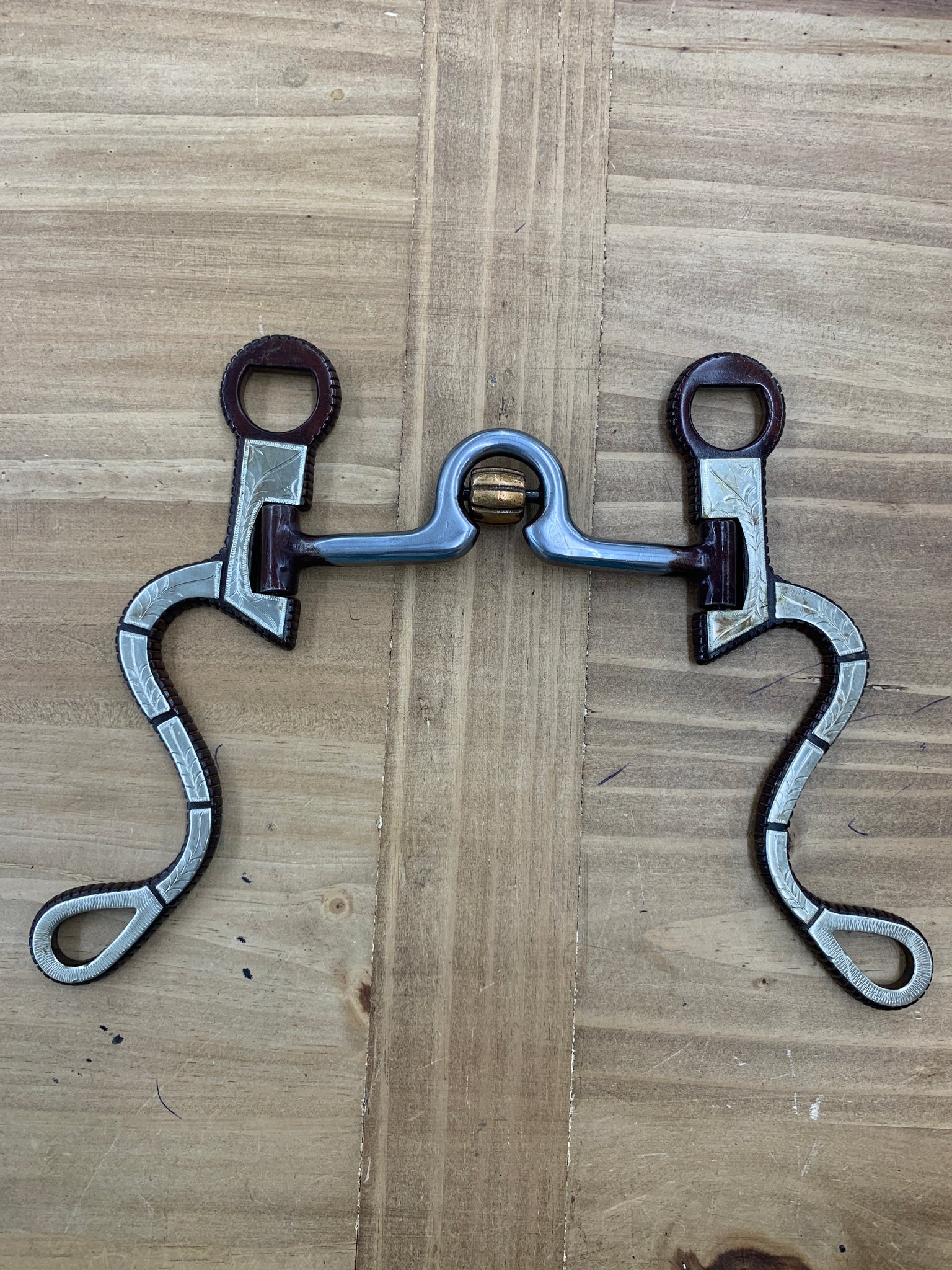 Antiqued All Around Reining Bit – Britt's Corner Tack Inc.